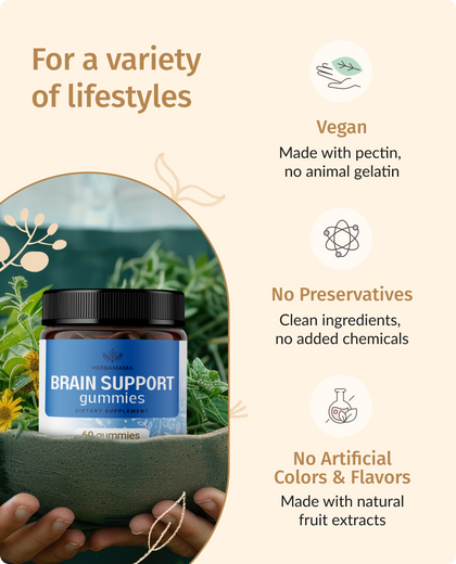 Brain Support Gummies | Herbamama