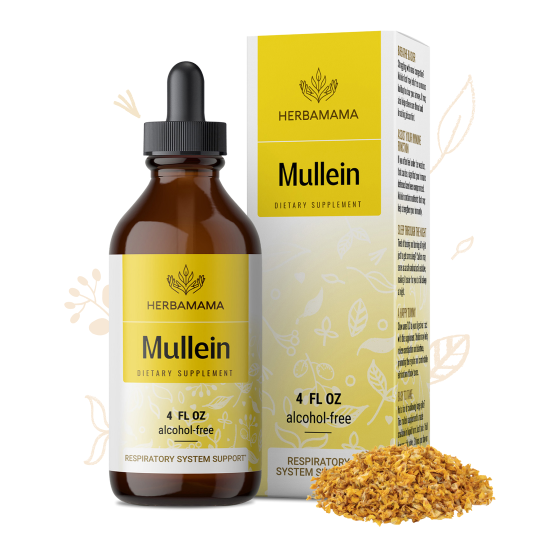 Mullein Leaf Extract Drops | Herbamama